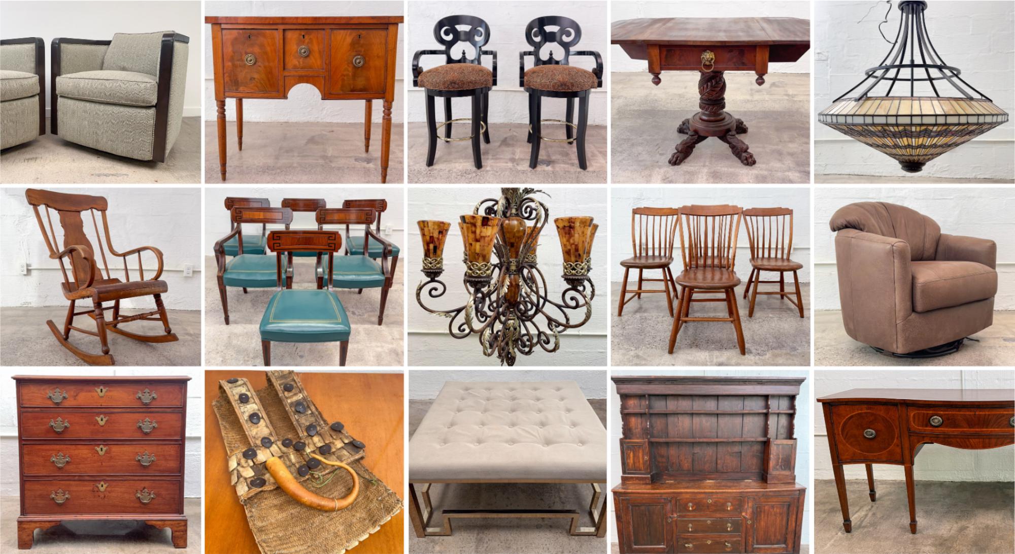 Eclectic Online Estate Sale Featuring Furniture & Lighting - This Sale ...