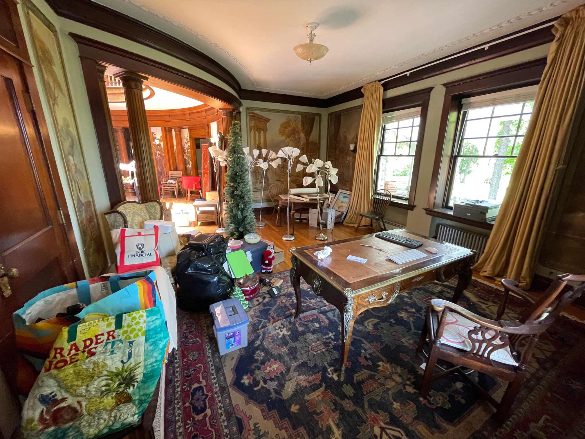 Brown Button hosts an estate sale in the historic Van Noy Mansion ...